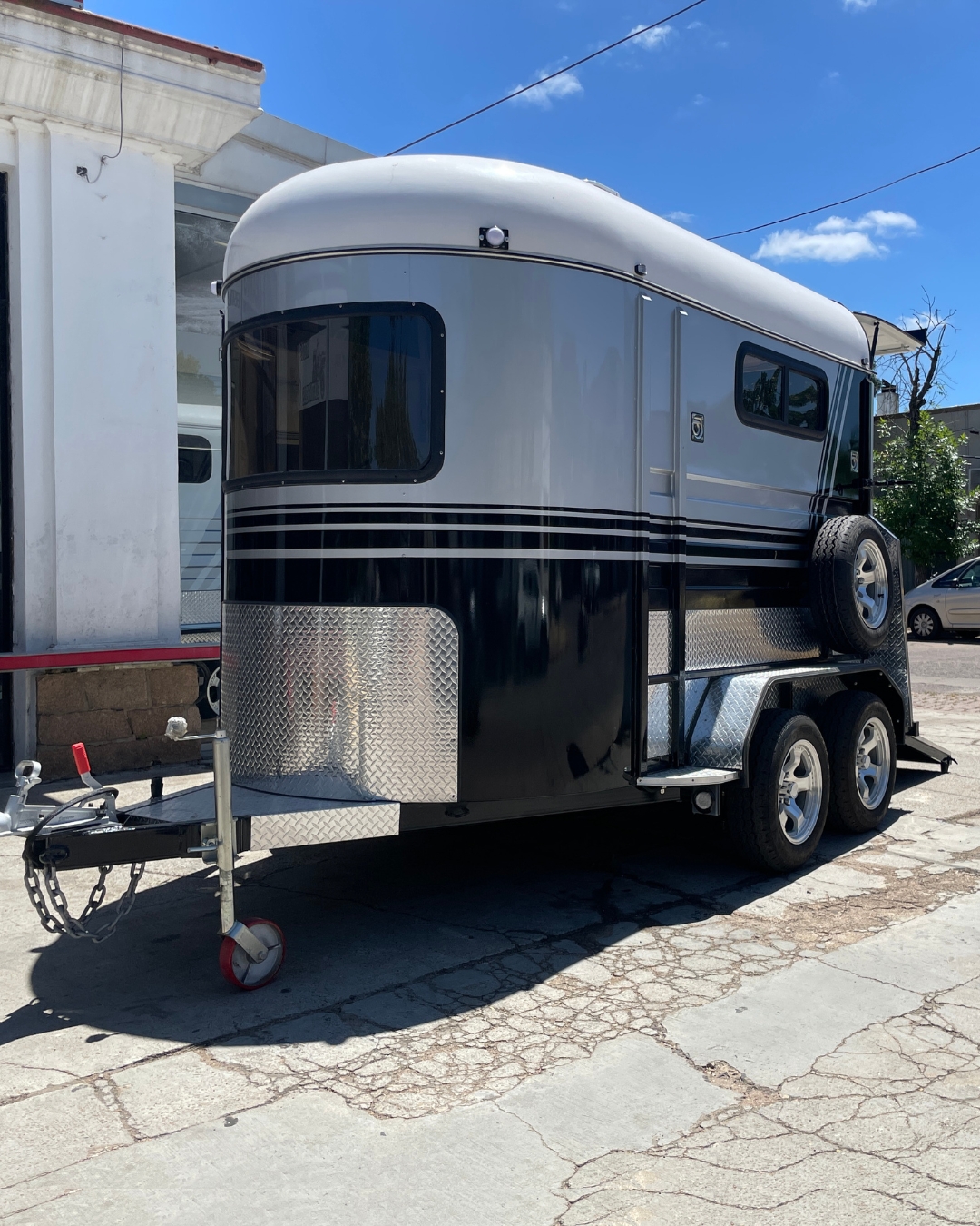 #1 Trailer de Caballos Vertical para 2 Equinos | modelo "FULL ...